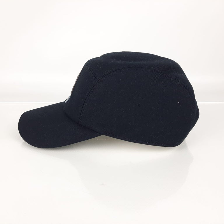 Hermes Nevada Super H Cap Color Marine Cotton Size 58cm M For Sale at ...