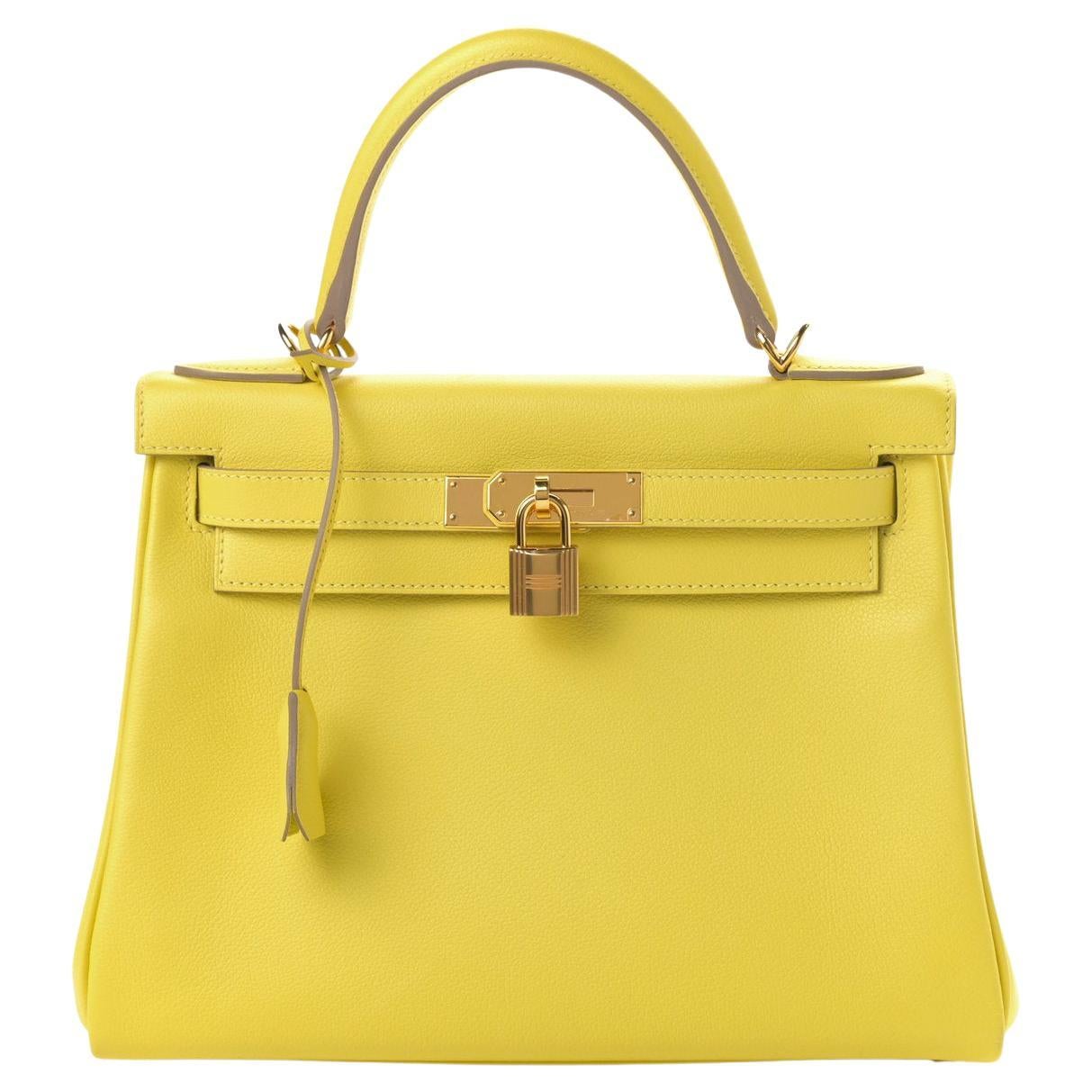 Herm s Limited Edition Kiwi And Lichen Epsom Retourne Candy Kelly 32