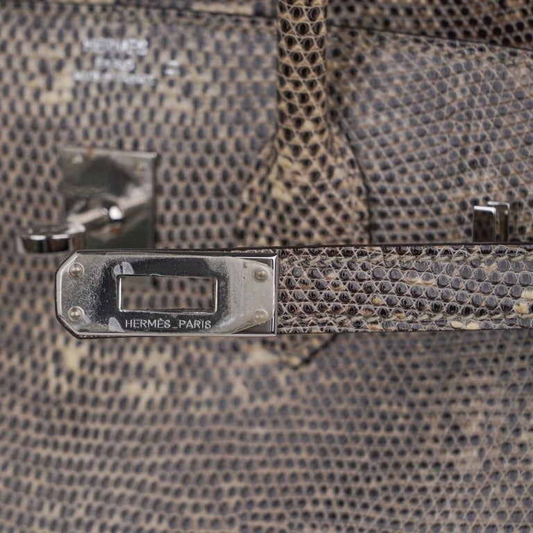 Hermes Birkin 25 Bag Ombre Lizard Palladium Hardware at 1stDibs | ombre ...