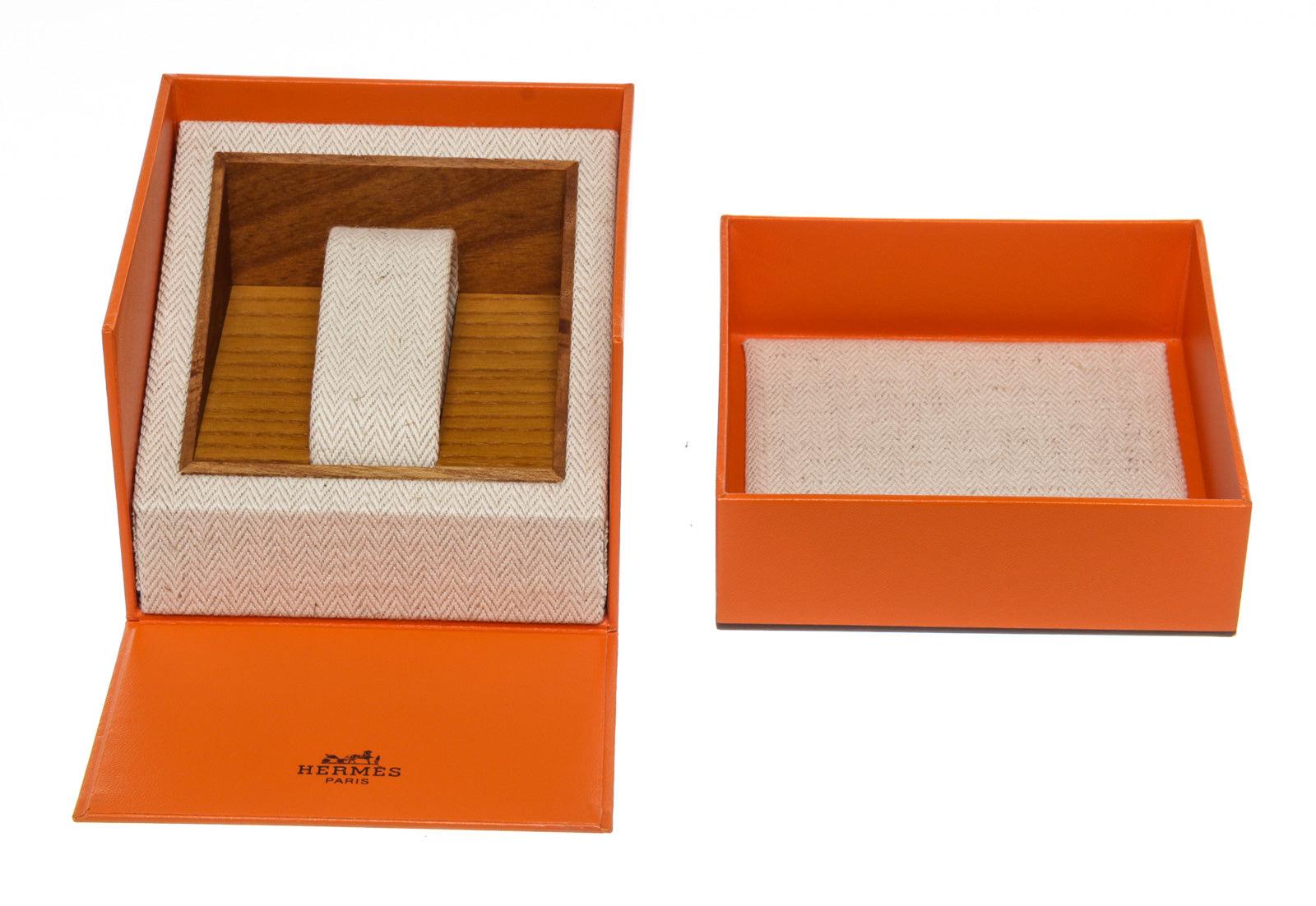 Hermes Orange Watch Box For Sale at 1stDibs | hermes watch box, hermes ...