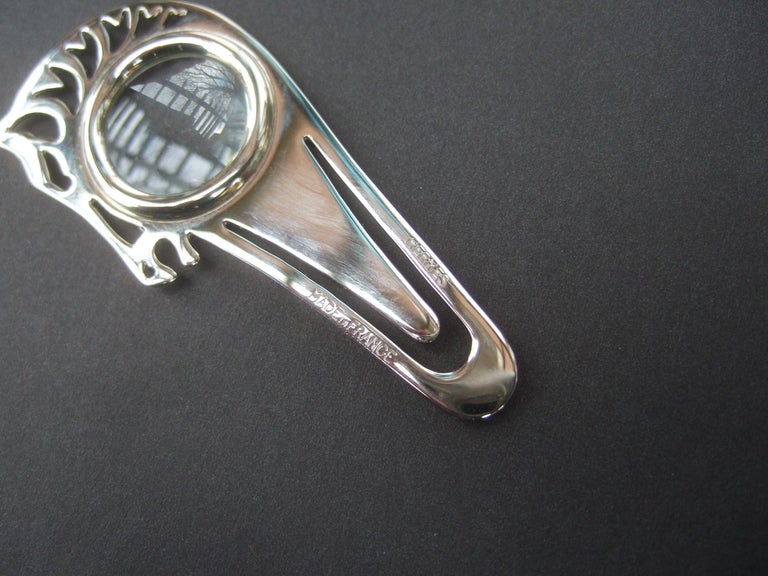 Hermes Paris Equine Bookmark Magnifying Glass in Hermes Box at 1stDibs