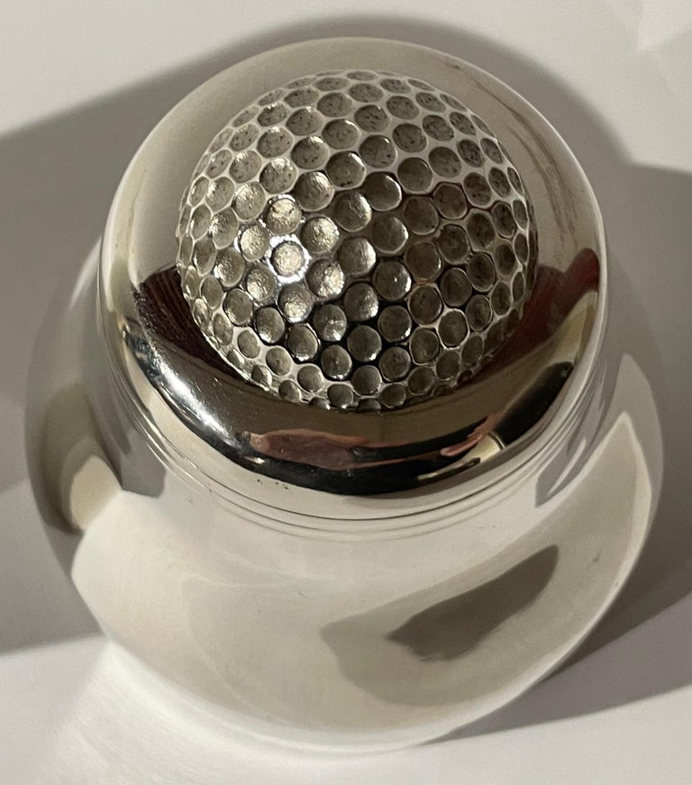 Hermes Paris Golf Collectible Rare Cocktail Shaker at 1stDibs