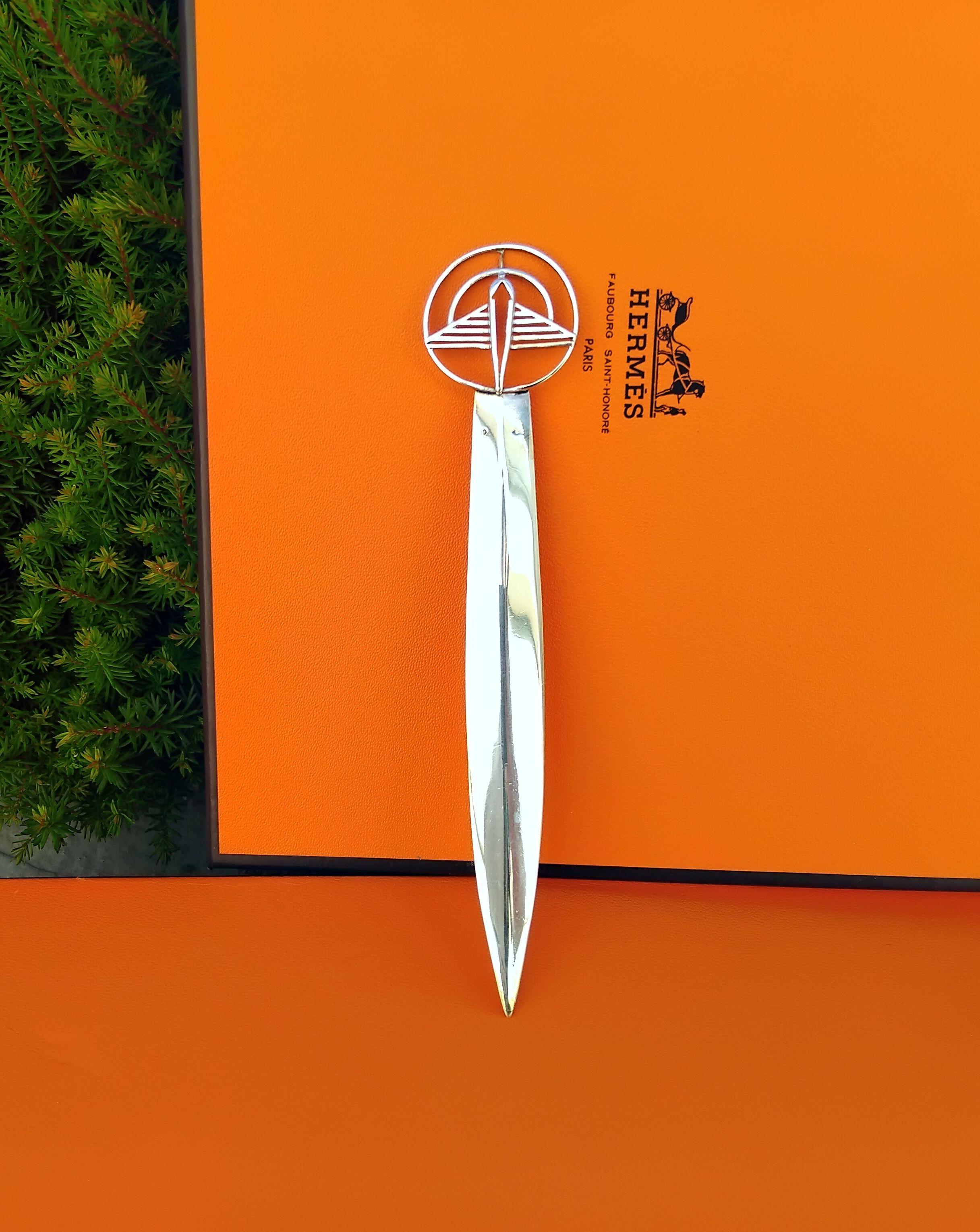 Hermès Paris Plane Letter Opener Silver Airplane and Radar For Sale at ...