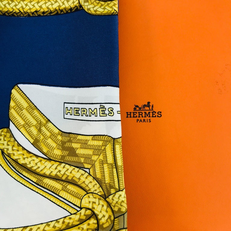 Hermes Paris Title “Brandebourgs“ scarf at 1stDibs | hermes title