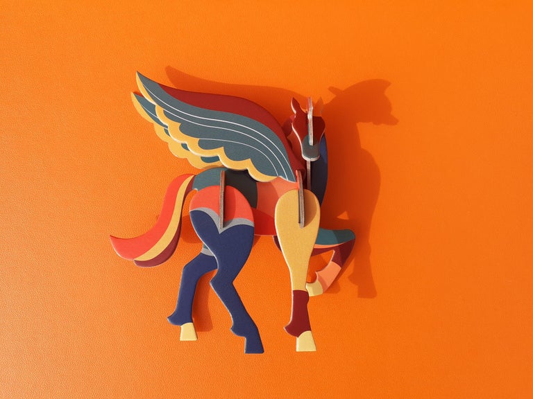 Hermès Pegasus Le Pégase Cheval Ailé Cardboard Horse to Hang at 1stDibs ...