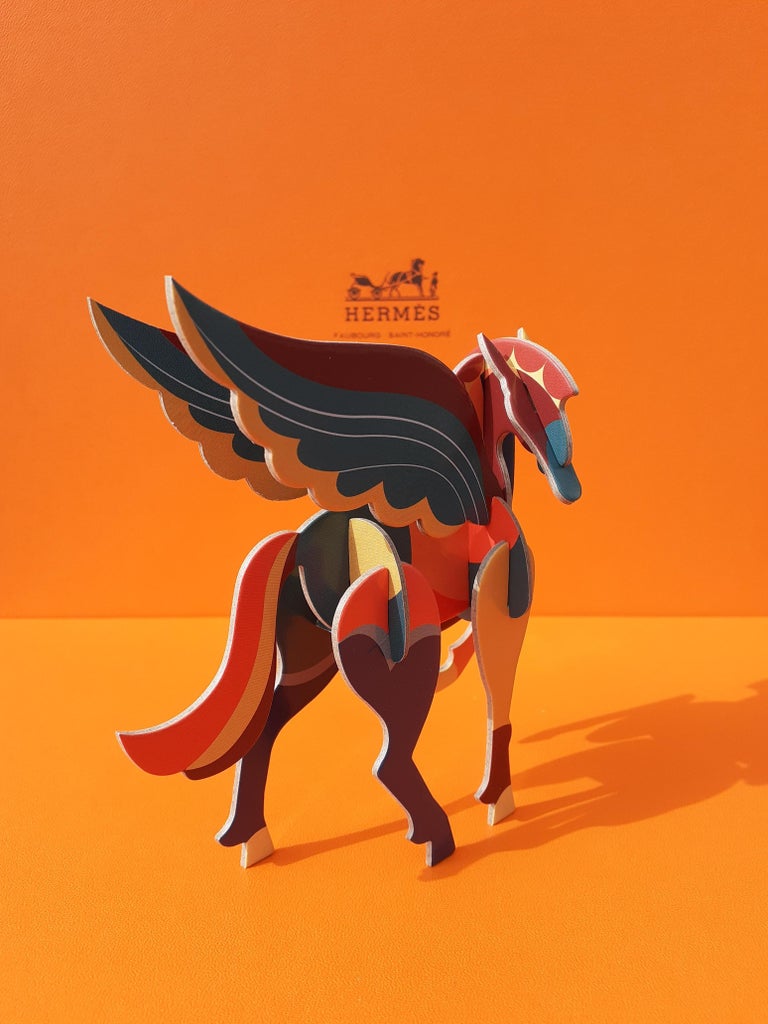 Hermès Pegasus Le Pégase Cheval Ailé Cardboard Horse to Hang at 1stDibs ...