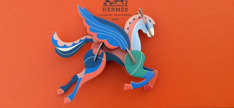 Hermès Pegasus Le Pégase Cheval Ailé Winged Horse in Cardboard to Hang ...