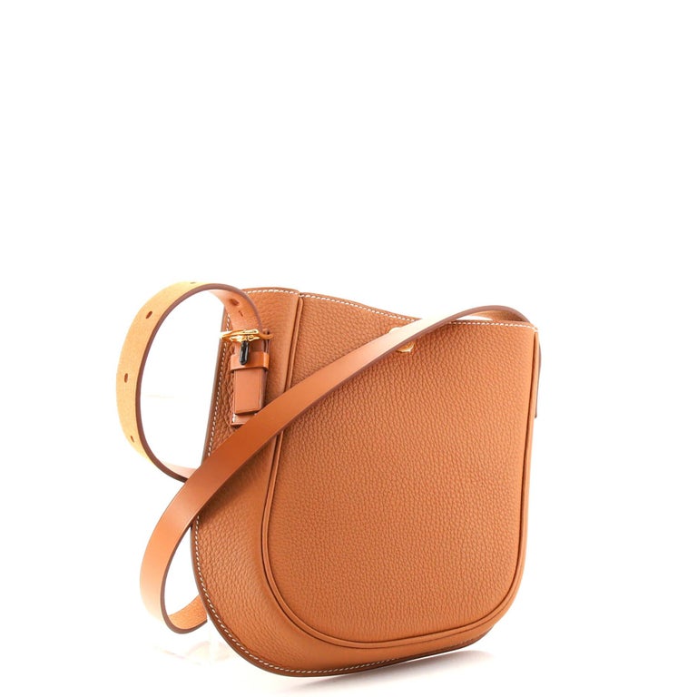 Hermes Perspective Cavaliere Bag Togo and Vache Hunter 21 For Sale at ...