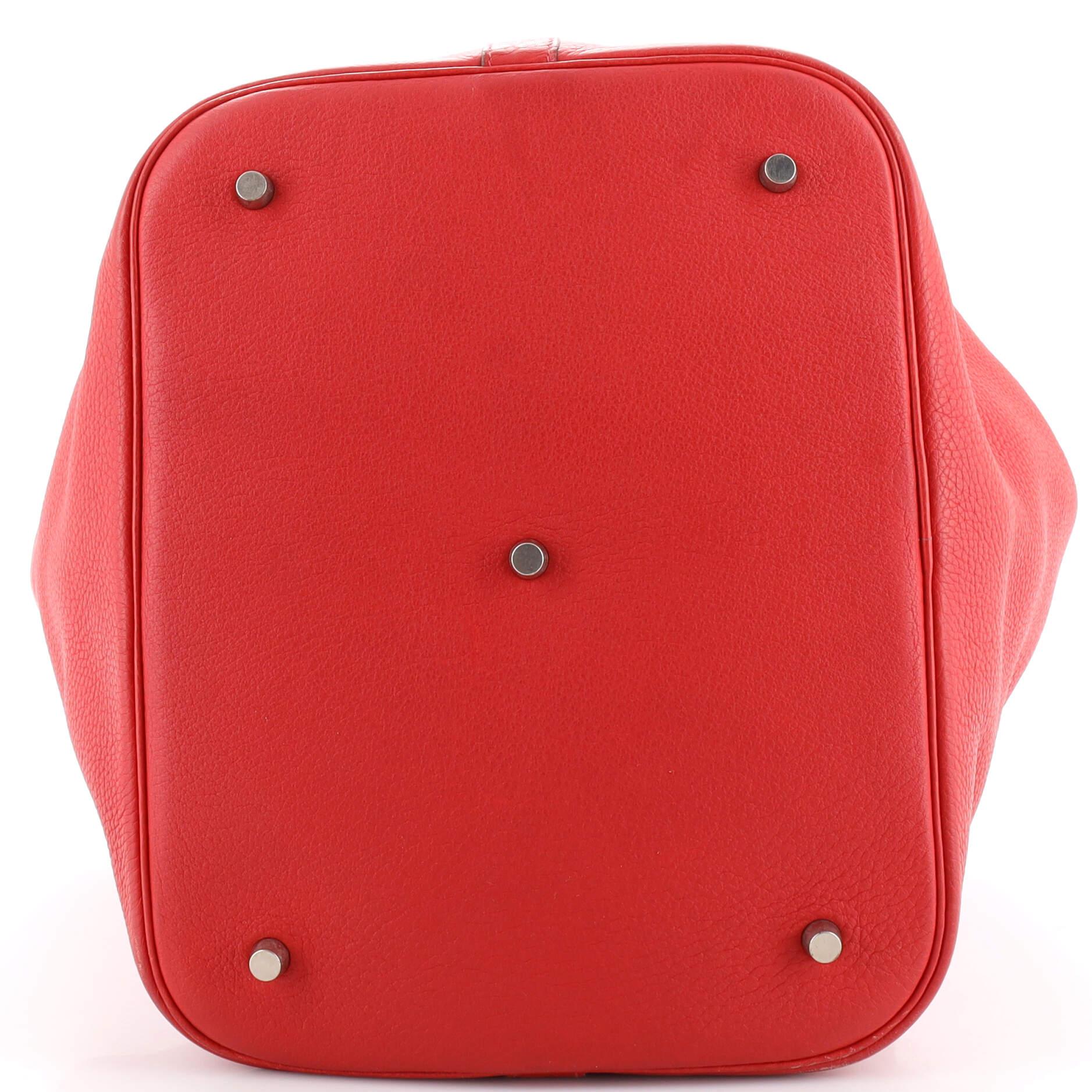 Hermes Picotin Bag Clemence TGM For Sale at 1stDibs