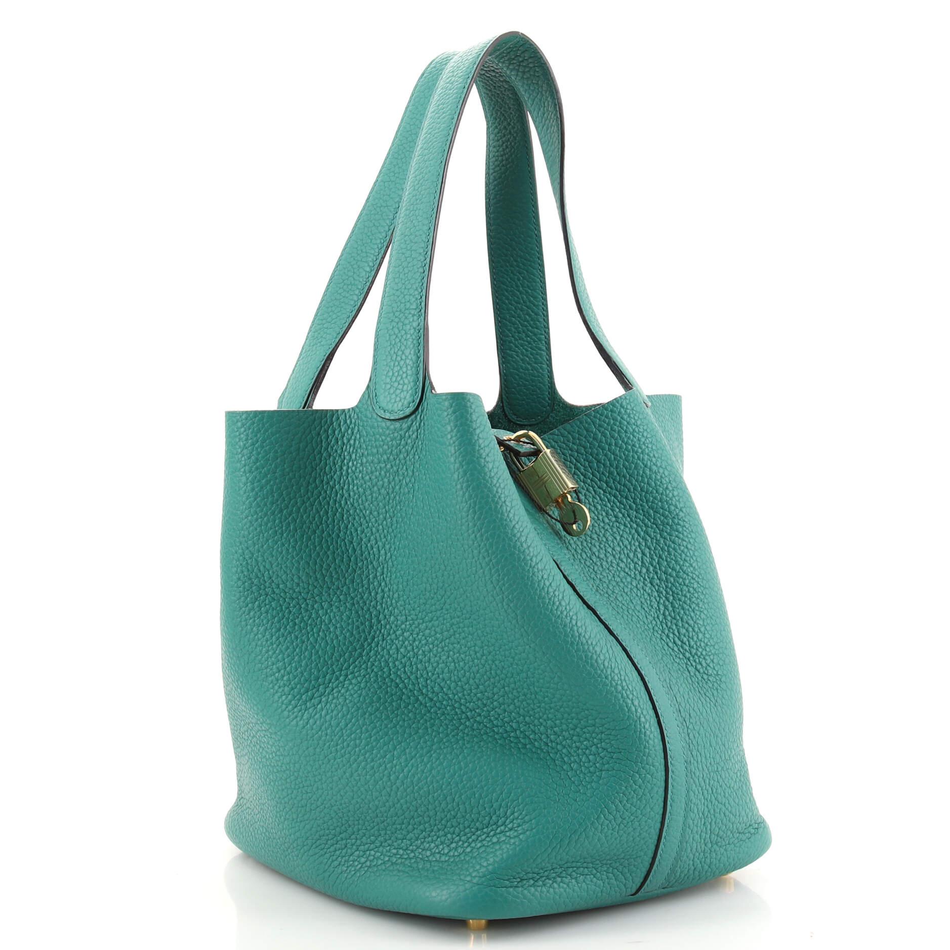 Hermes Picotin Lock Bag Clemence MM For Sale at 1stDibs | picotin ...