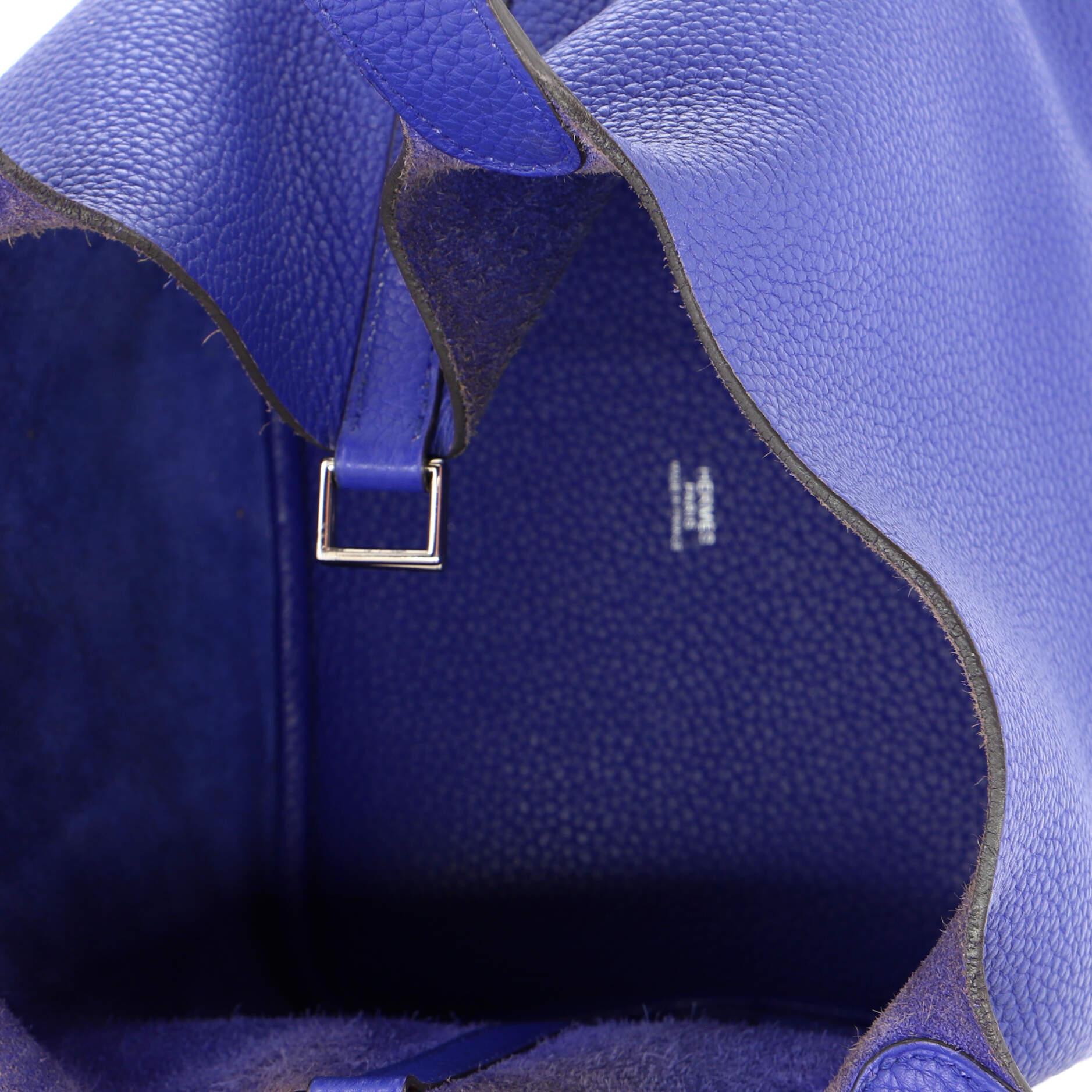 Hermes Picotin Lock Bag Clemence MM For Sale at 1stDibs