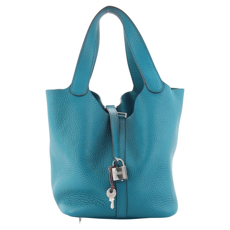 Hermes Picotin Lock Bag Clemence MM at 1stDibs
