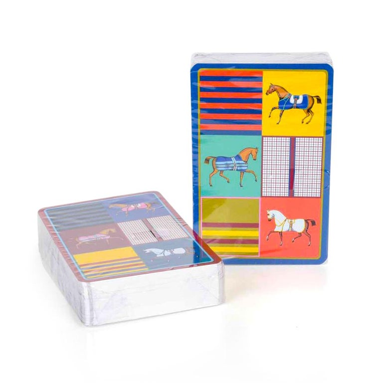 Hermes Playing Cards Couvertures Nouvelles Bridge Set at 1stDibs ...