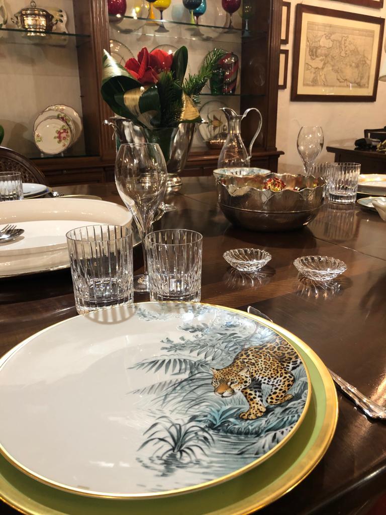 Hermès Porcelain "Carnets d'Equateur" Set of Two Dinner Plates, France ...