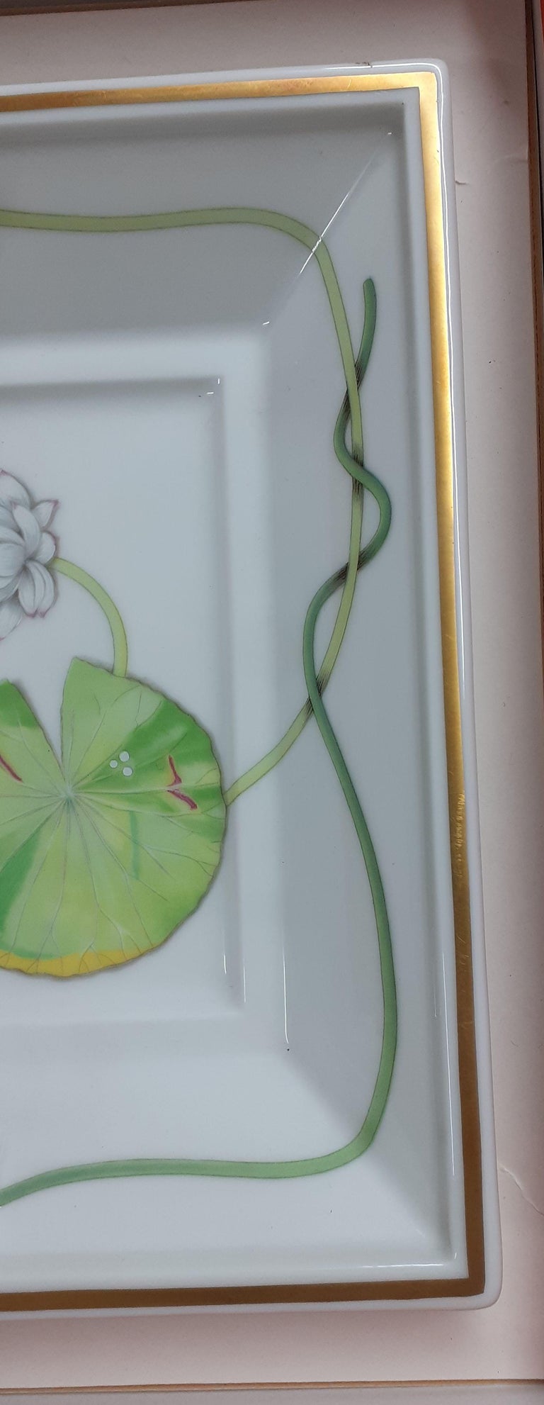 Hermès Printed Porcelain Ashtray Change Tray Un Jardin Sur Le Nil For ...