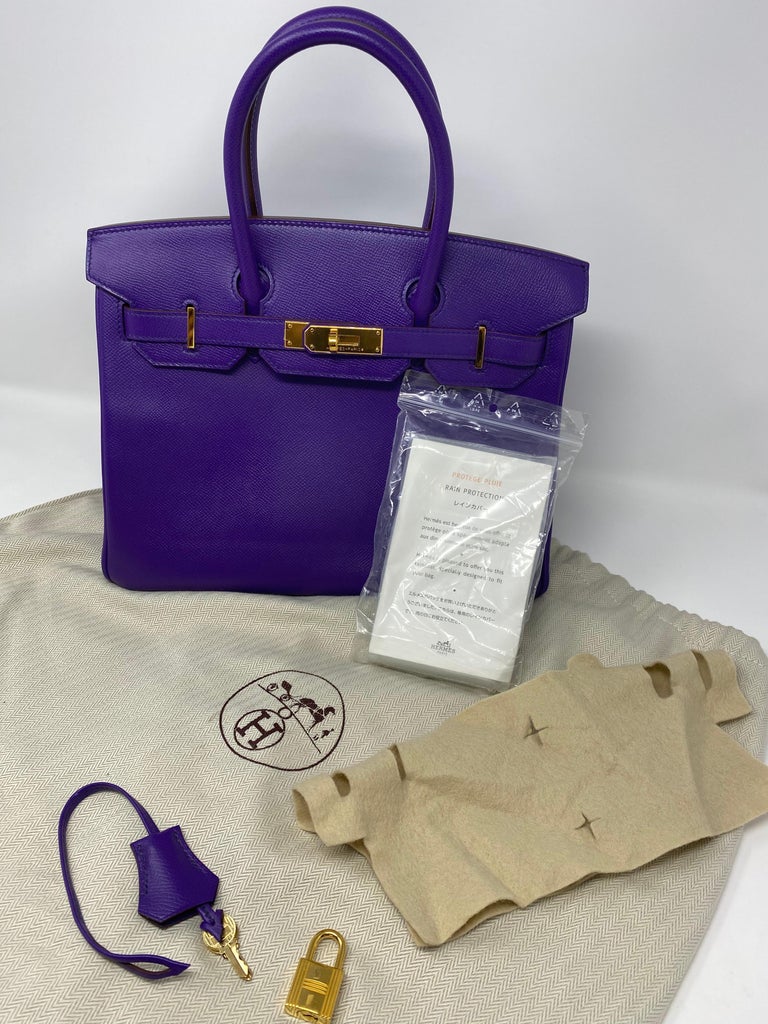 Hermès Purple Birkin 30 at 1stDibs