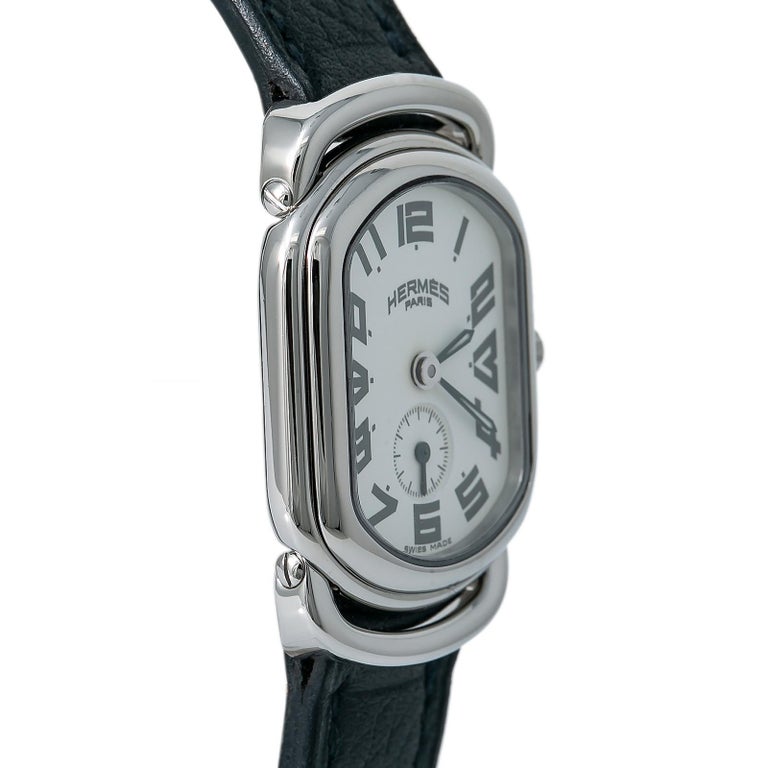 Hermes Rallye RA2-210, Black Dial, Certified and Warranty at 1stDibs
