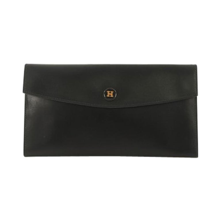 Hermes Rio Clutch Leather Long at 1stDibs