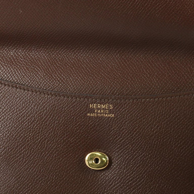 Hermes Rio Clutch Leather PM at 1stDibs