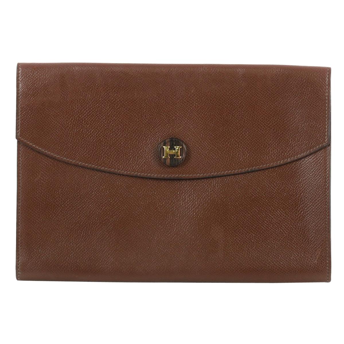 Hermes Rio Clutch Leather PM at 1stDibs