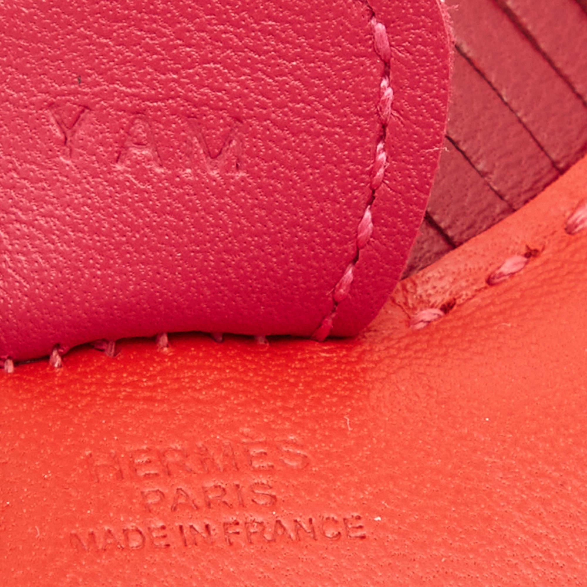 Hermes Rogue Casaque/Rogue H/Rose Purple Milo Rodeo Grigri Bag Charm PM ...