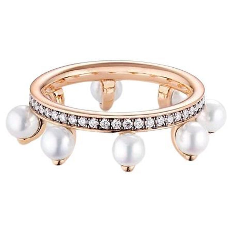 Hermes Rose Gold Hermes Chandra Ring, Small Model For Sale at 1stDibs