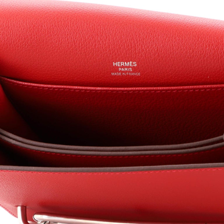 Hermes Roulis Bag Evercolor 18 For Sale at 1stDibs