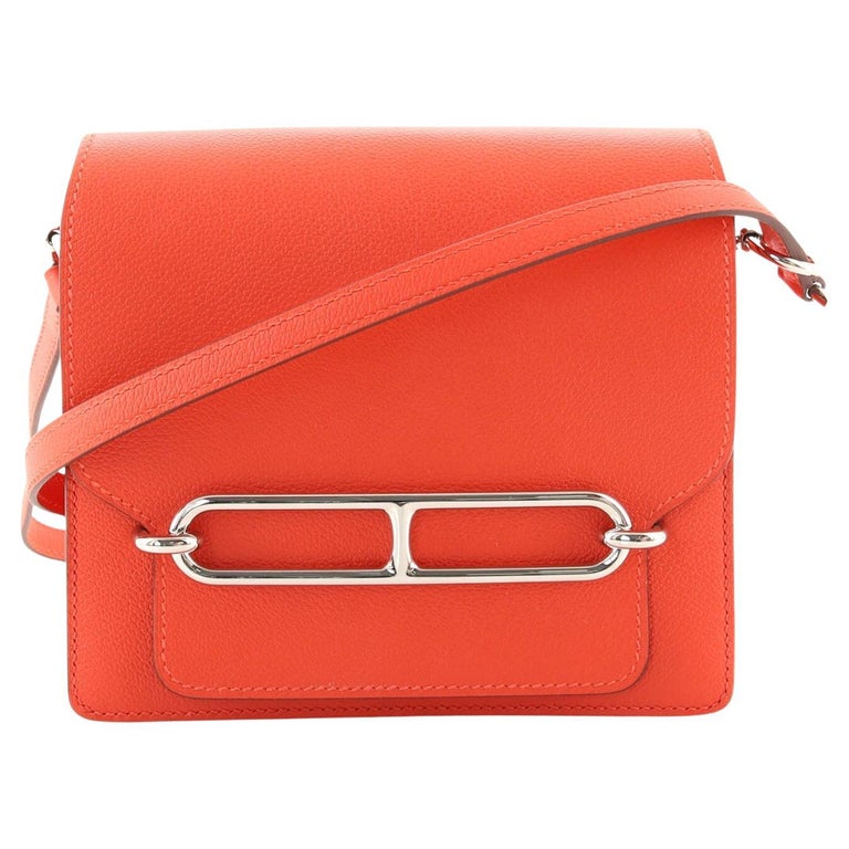 Hermes Roulis Bag Evercolor 18 For Sale at 1stDibs