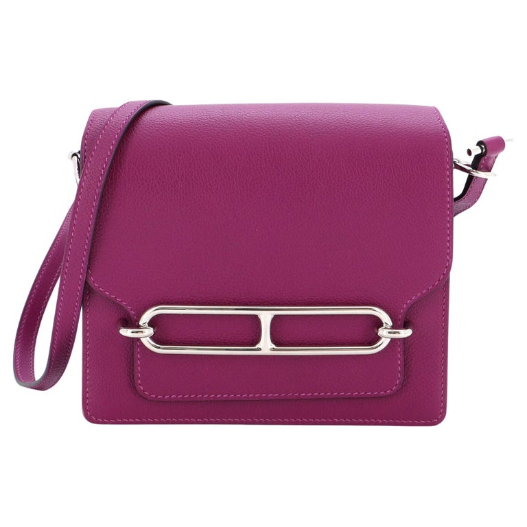 Hermes Roulis Bag Evercolor 18 For Sale at 1stDibs