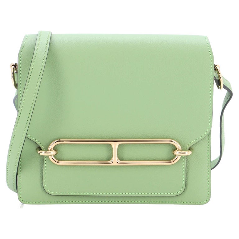 Hermes Roulis Bag Evercolor 18 For Sale at 1stDibs