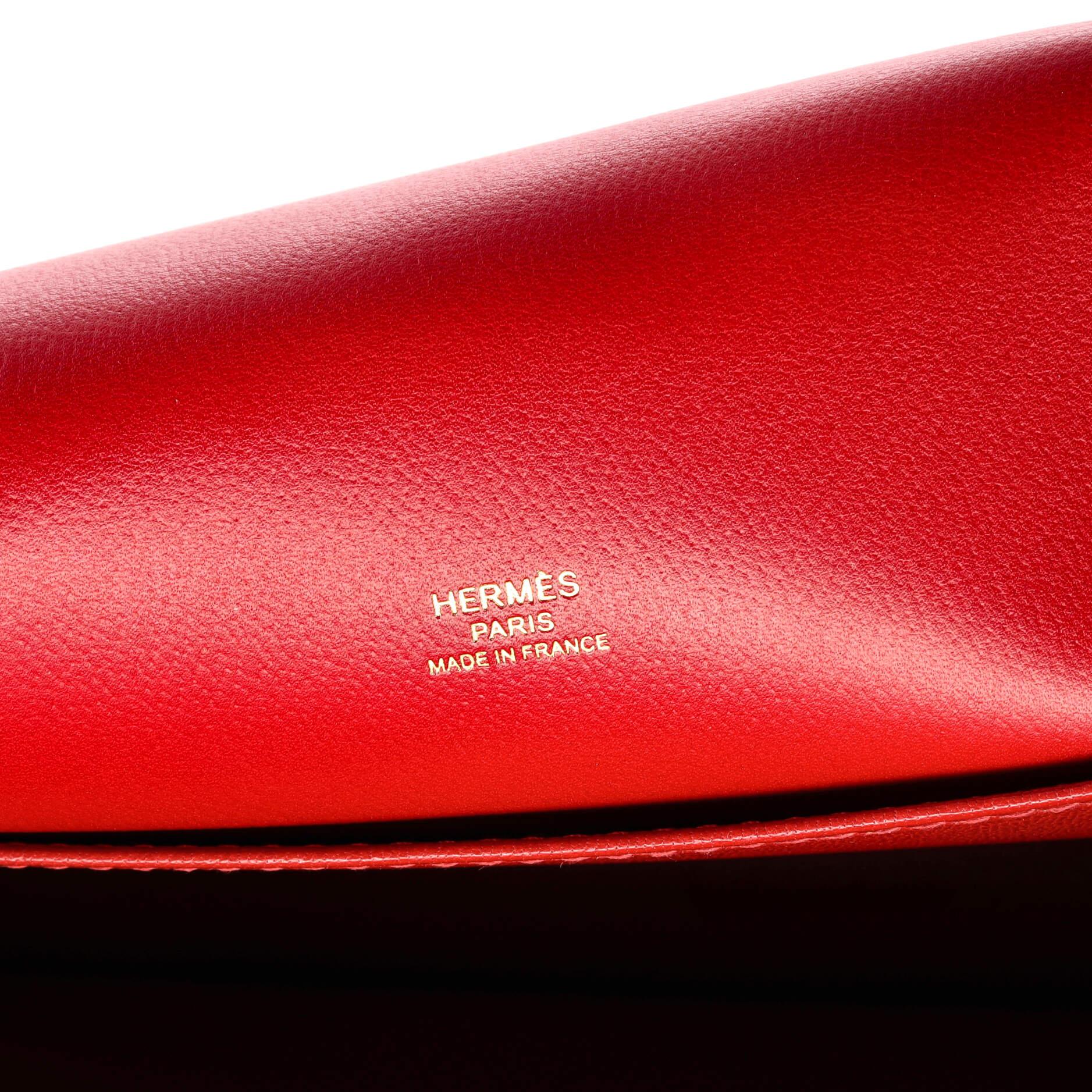 Hermes Roulis Bag Evercolor 23 For Sale at 1stDibs