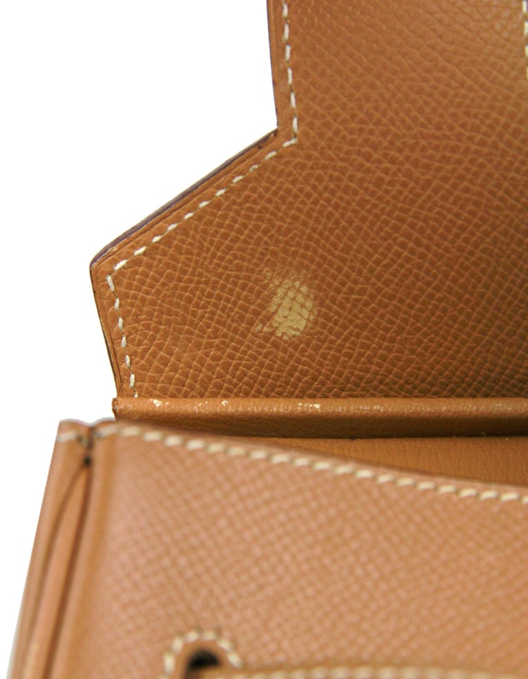 Hermes Sable Tan Epsom Leather 35cm Birkin Bag GHW For Sale at 1stDibs