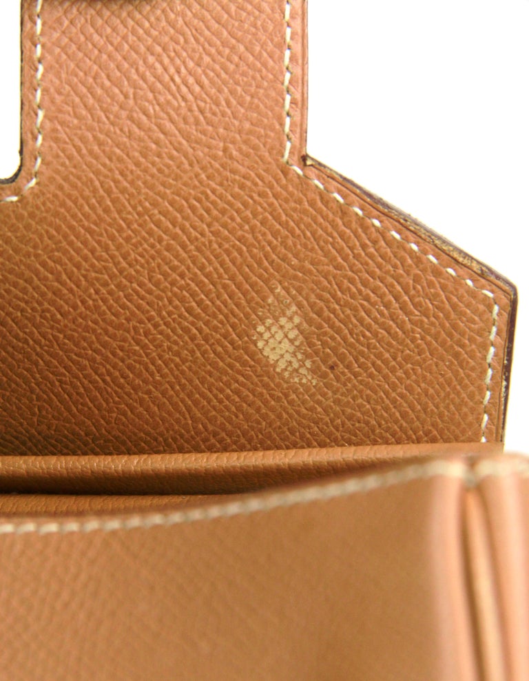 Hermes Sable Tan Epsom Leather 35cm Birkin Bag GHW For Sale at 1stDibs