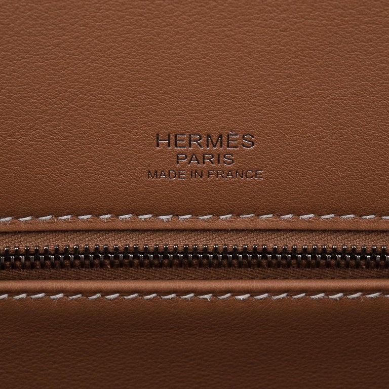 Hermes Shadow Birkin 35 Bag Limited Edition Gold Evercalf Leather New ...