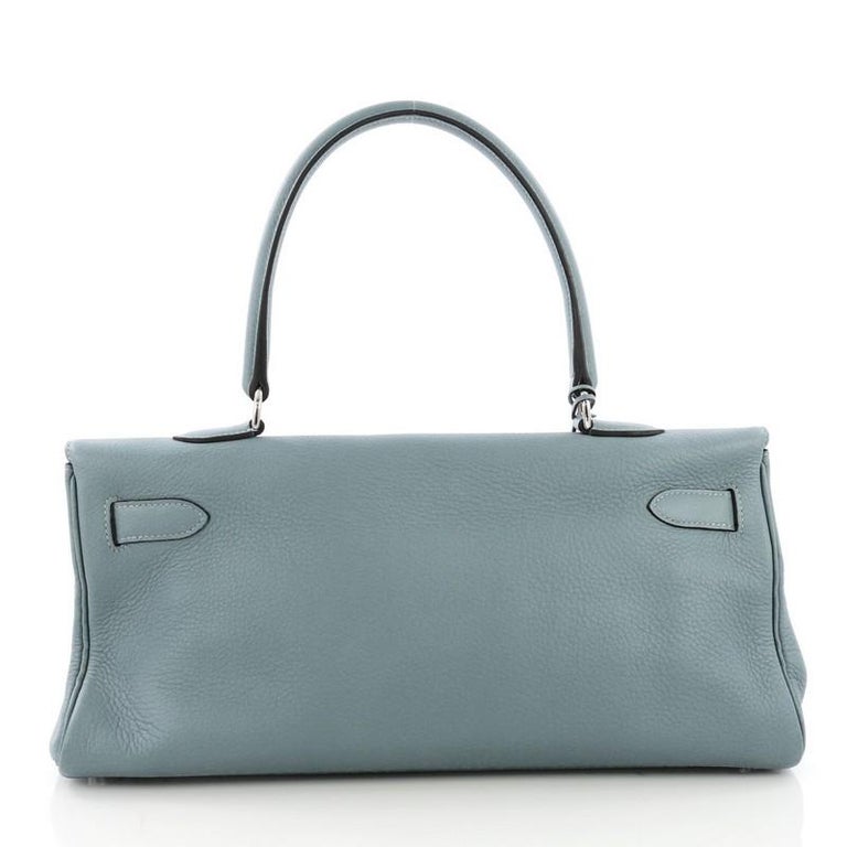 Hermes Shoulder Kelly Handbag Clemence 42 at 1stDibs