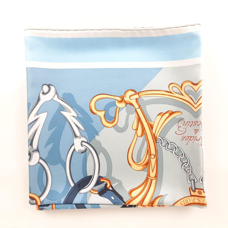 Hermès Silk handkerchief Multicolour For Sale at 1stDibs