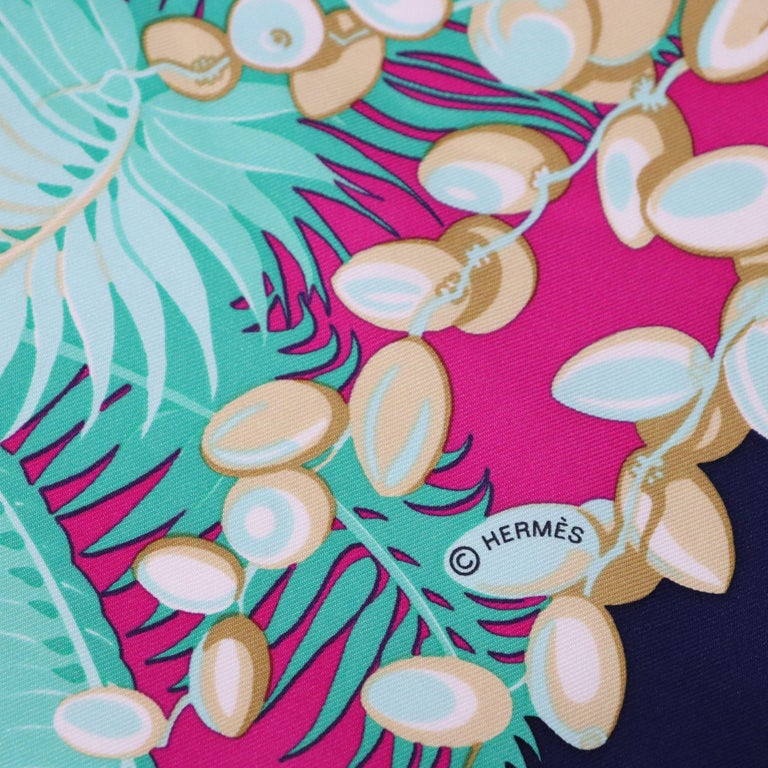 Hermes Silk Mythiques Pheonix Print Scarf/90cm For Sale at 1stDibs