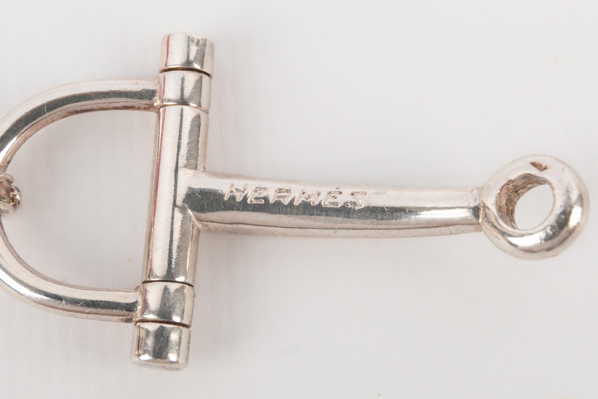 Hermès Silver Bracelet For Sale at 1stDibs