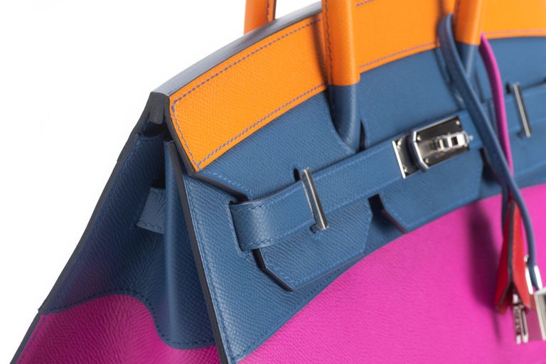 Hermes Sunset Rainbow Sellier Birkin 35 For Sale at 1stDibs | hermes ...