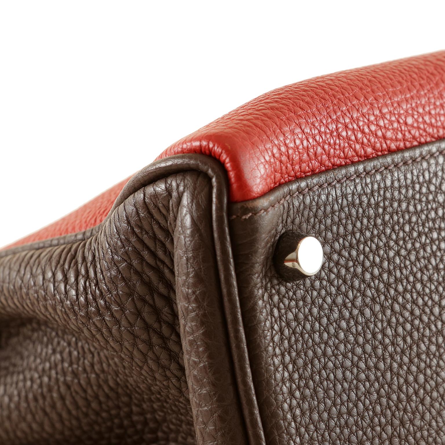 Hermès Tri Color Togo Leather 32 cm Kelly Bag - Limited Edition For ...