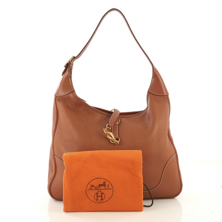 Hermes Trim Bag Clemence 38 at 1stDibs