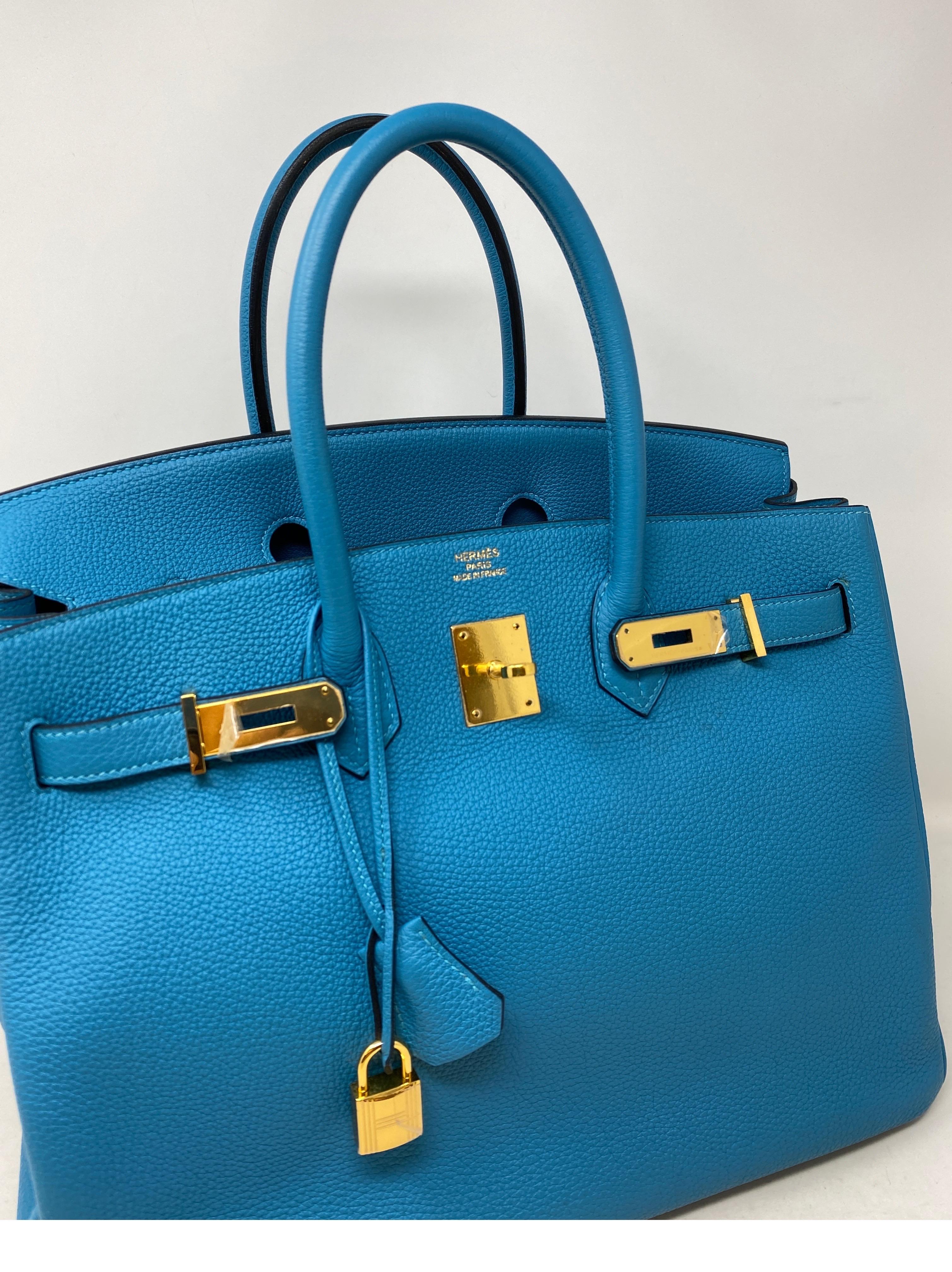 Hermes Turquoise Birkin 35 Bag at 1stDibs | turquoise birkin bag ...
