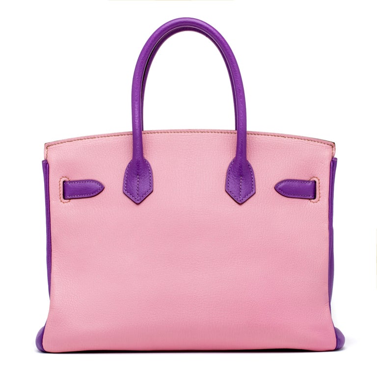 Hermes Two-Tone Birkin 30cm For Sale at 1stDibs