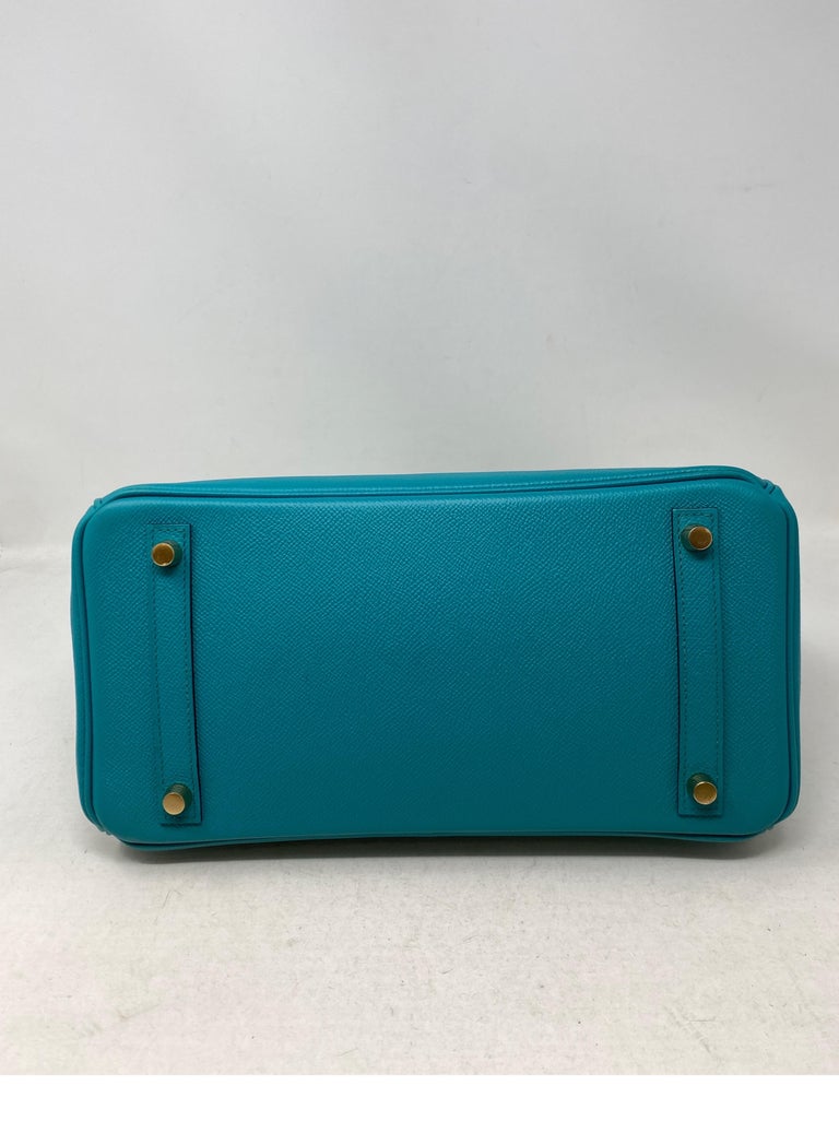 Hermes Vert Veronese Birkin 30 Bag at 1stDibs