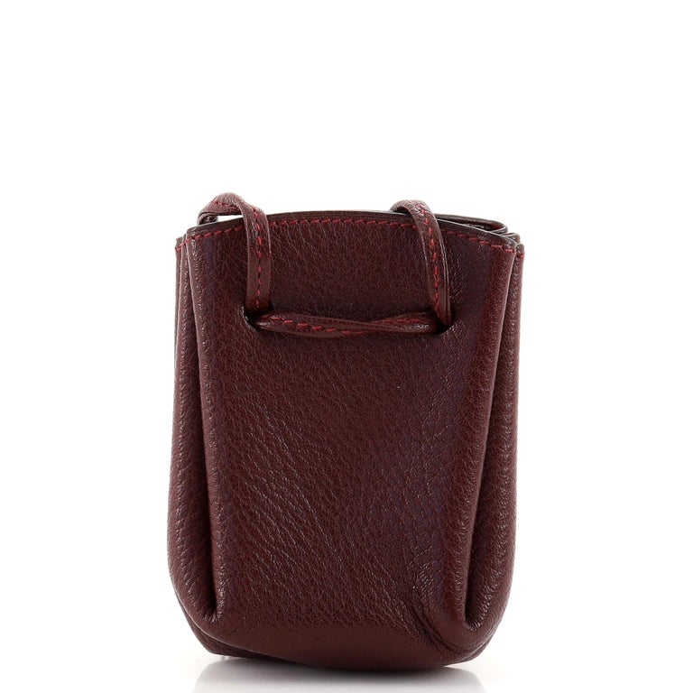 Hermes Vespa Pouch Leather For Sale at 1stDibs