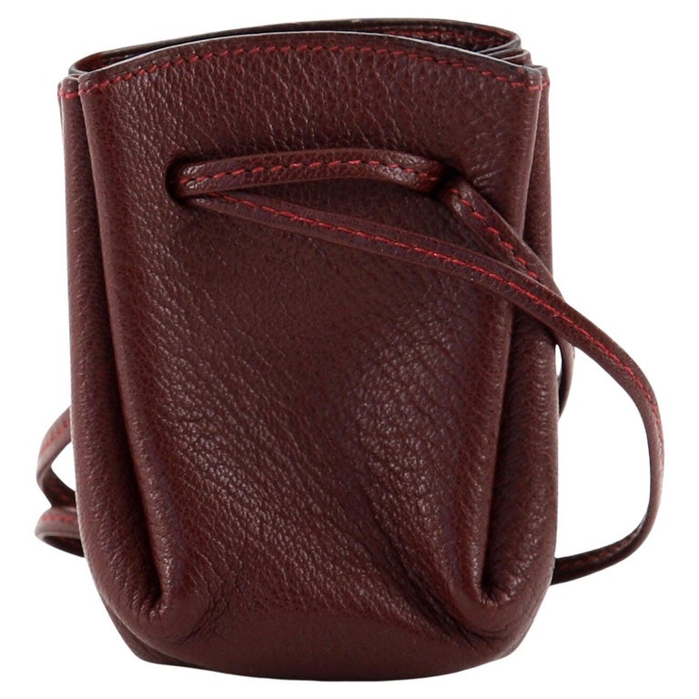 Hermes Vespa Pouch Leather For Sale at 1stDibs