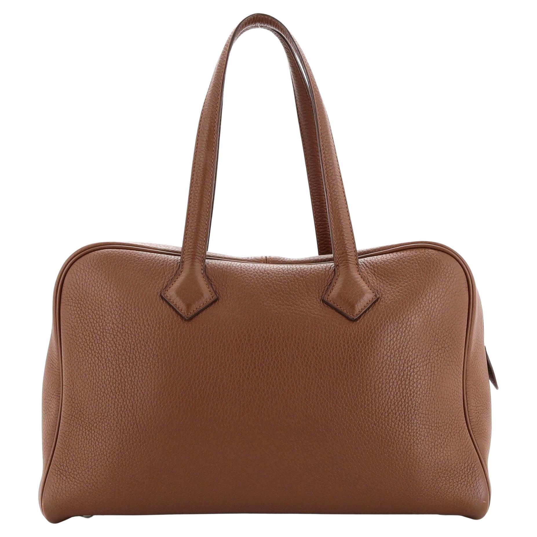 Hermes Victoria II Bag Alamo 35 For Sale at 1stDibs