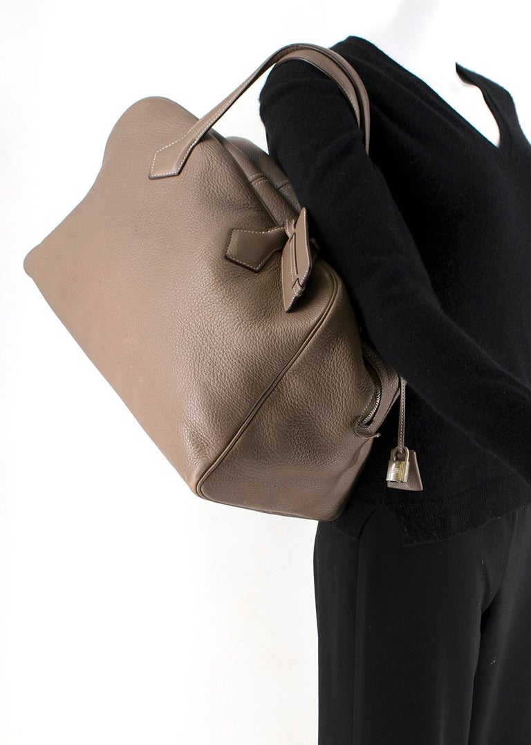 Hermes Victoria II Large Travel Bag 42cm at 1stDibs | hermes victoria bag