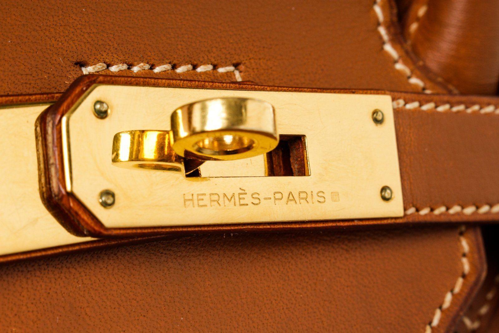Hermes Vintage Birkin 30 Brown Chamonix Leather GHW Handbag at 1stDibs