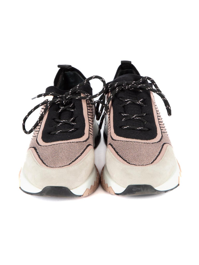 Hermès Women's Fabric Addict Running Trainers For Sale at 1stDibs
